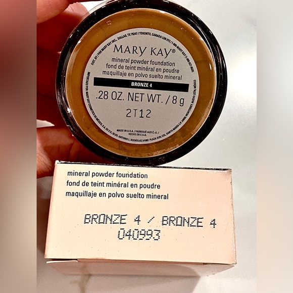 Mary Kay | Makeup | Mk7 Nib Mary Kay Mineral Powder Foundation Bronze 4 ...